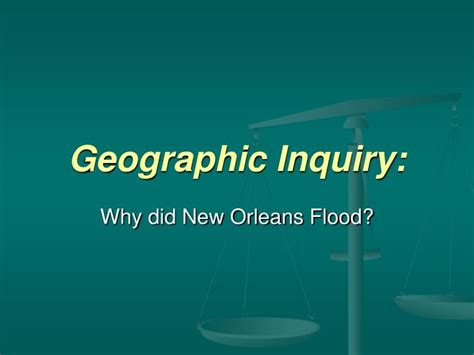 Ppt Geographic Inquiry Powerpoint Presentation Free Download Id