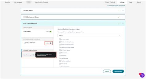 Troubleshooting Data Exports Citrix Analytics For Security™