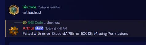 Solved Strange Permissions Error Inside Discordjs That I Cant Catch And Cant Replicate