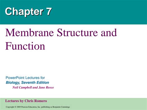 SOLUTION Chapter Membrane Structure And Function Studypool