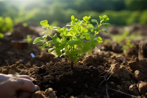 Premium Photo Climate Action Planting A New Tree To Combat And Mitigate Climate Change