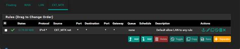 unable to ping communicate on different lans and using mikrotik router