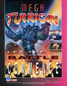Mega Turrican Images Launchbox Games Database