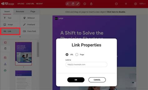 Ways To Add Links To PDF Online Free UPDF