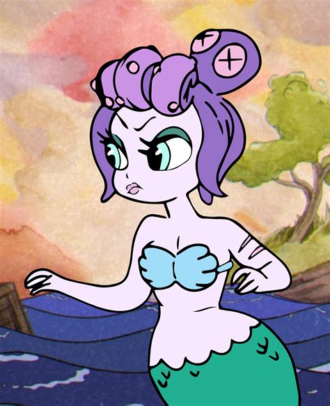 Otsaiila Cuphead Boss Mermaid Of Cala Maria