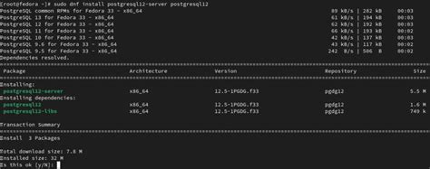 How To Install PostgreSQL On Fedora SysAdminXpert