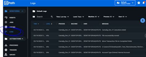 Export Output Logs In File Help UiPath Community Forum