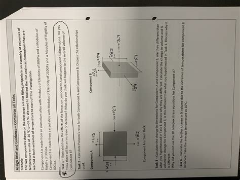 Solved Assign Brief And Guidance Complete All Tasks Chegg Com