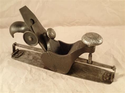 Antique Stanley No 113 Compass Circular Smooth Plane Type 1 1879