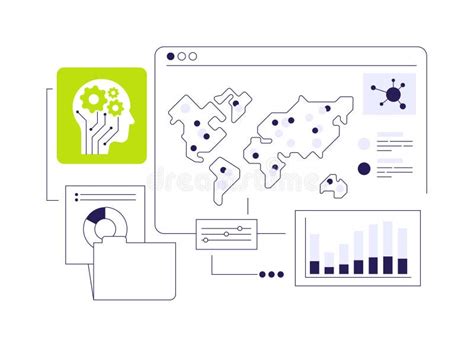 Ai Powered Predictive Disease Outbreak Analysis Abstract Concept Vector