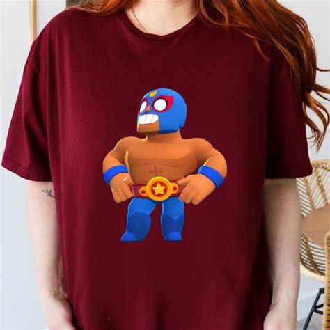 Brawl Stars Shirt Brawler T Shirt El Primo Shirt Etsy