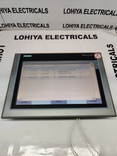 Siemens 6av2 124 0mc01 0ax0 Operator Interface Simatic Hmi Tp1200 At ₹ 10000 Piece Simatic Hmi