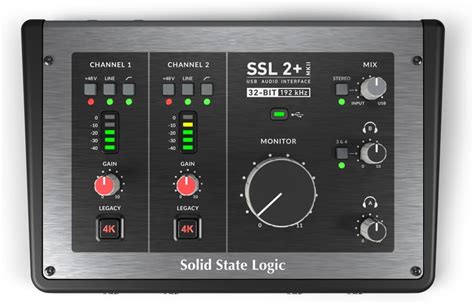 Solid State Logic 2 Mkii Plus Usb C Audio Interface 2x4 Musical Instruments Solid State Logic 2 Mkii Plus Usb C Audio Interface 2x4 Musical Instruments