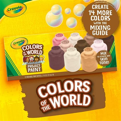 Crayola Color Mixing Guide