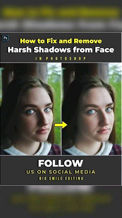 Quick And Easy Way To Fix And Remove Harsh Shadows Photoshop Tutorial