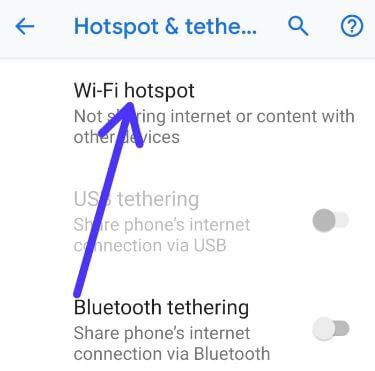 How To Turn Off Hotspot Automatically On Android P