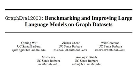 Naman Adep On Linkedin Introducing Grapheval2000 Benchmarking Graph