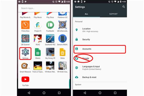 Removing A Google Account From Android Without Deleting The Account