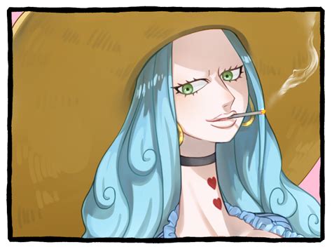 Rsk Rasukuman Charlotte Amande One Piece Commentary Request Girl Black Choker Blue Hair