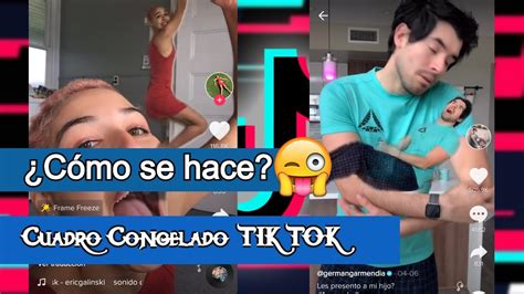 Como Hacer Efecto Cuadro Congelado En Tiktok🌀 Paso A Paso Challenge