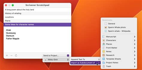 Working With Notes In Your Scrivener Projects Literature And Latte Literature And Latte