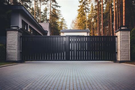 Premium Photo Automatic Gate