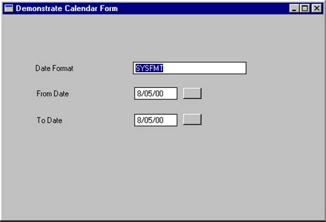 Some Pop Up Calendars Lansa Documentation