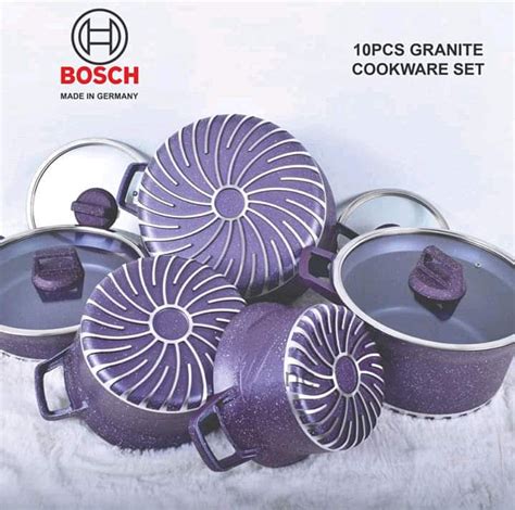 10pcs Bosch Cookware Set Raman Supplies