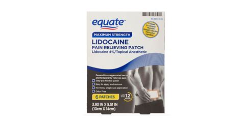 Equate Lidocaine Patches