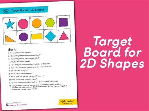 2d Shapes Lesson Plan Chartdevelopment