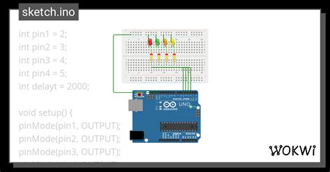 Practica 4 Bits Wokwi ESP32 STM32 Arduino Simulator