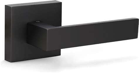 Lumifere Matte Black Dummy Door Handle Non Turning Interior Door Levers
