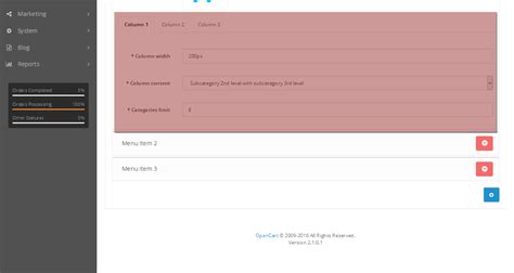 Opencart 2x How To Work With Tm Mega Menu Module Template Monster Help