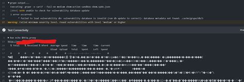 Unable To Check For Vulnerability Database Update · Issue 197
