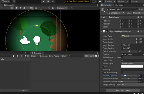 Cannot Get Shadows To Work 2d Shadow Caster 2d Runity2d