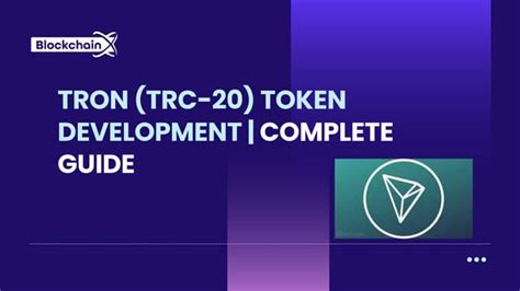 Tron Trc 20 Token Development Complete Guide Pdf
