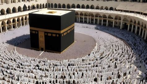 La Gran Mezquita De La Mecamasjid Al Haram En La Meca Arabia Saudita Imagen Premium Generada