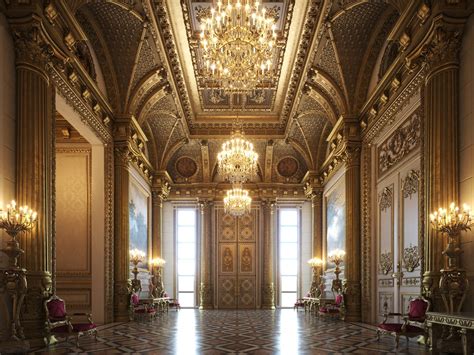 3d Model Royal Lobby Collection Turbosquid 2154163