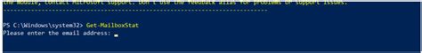 How To Extract The Mailbox Size Using Powershell