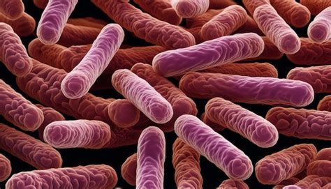 Premium Ai Image A Pile Of Pink And Orange Colored Bacteria