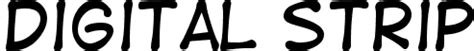 Digital Strip Windows Font Free For Personal
