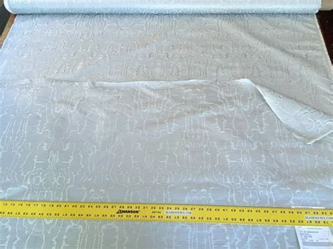 Scalamandre Salon Moire Gustavian Blue Classic Silk Moire Watermark