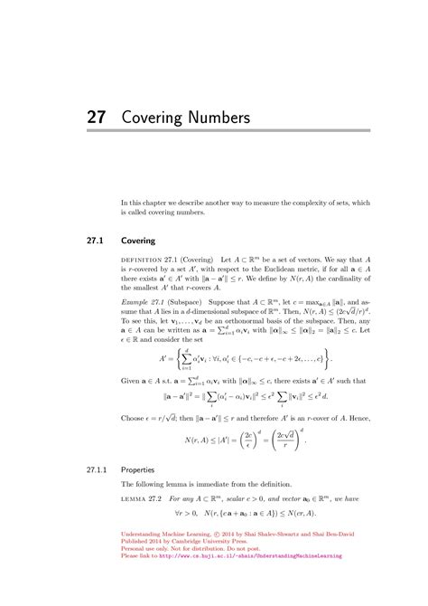 understanding machine learning from theory to algorithms neha a