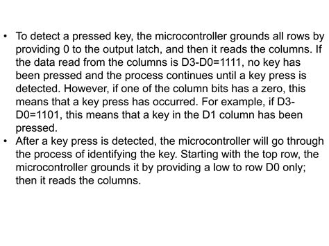 Key Board Interfacing With 8051 Pptx