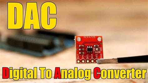 MCP4725 DAC Read Analog Voltage Value With Arduino Uno Hardware