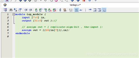 hdlbits 02 verilog语言 向量部分 vector4 verilog并置 csdn博客