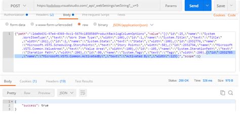 Azure Devops In Vsts How Can I Set Default Backlog Columns Stack