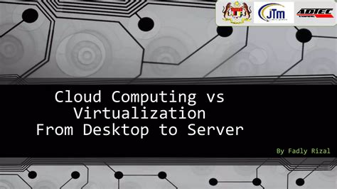 Cloud Computing Vs Virtualization From Desktop To Server Pptx Cloud Computing Internet