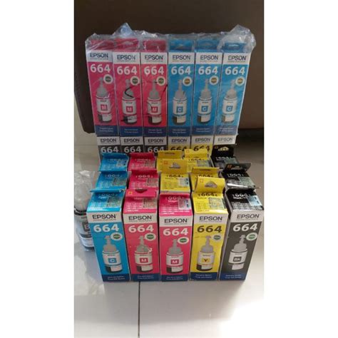 Jual Paket Tinta Printer Epson Original Shopee Indonesia