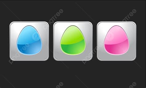 Buttons Computer Push Design Vector Computer Push Design Png And